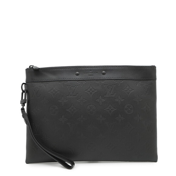 Louis Vuitton | Bags | Louis Vuitton Monogram Shadow Black Pochette To ...